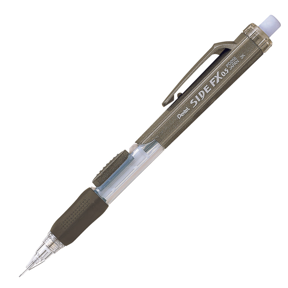 Pentel Side FX Mechanical Pencil - 0.5mm - Black Barrel – D2D HealthCo.