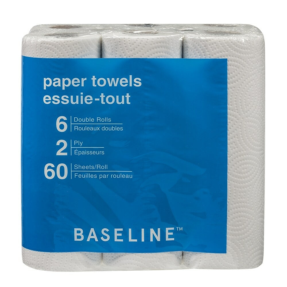 Baseline 2-Ply Paper Towel - 6 Pack – D2D HealthCo.