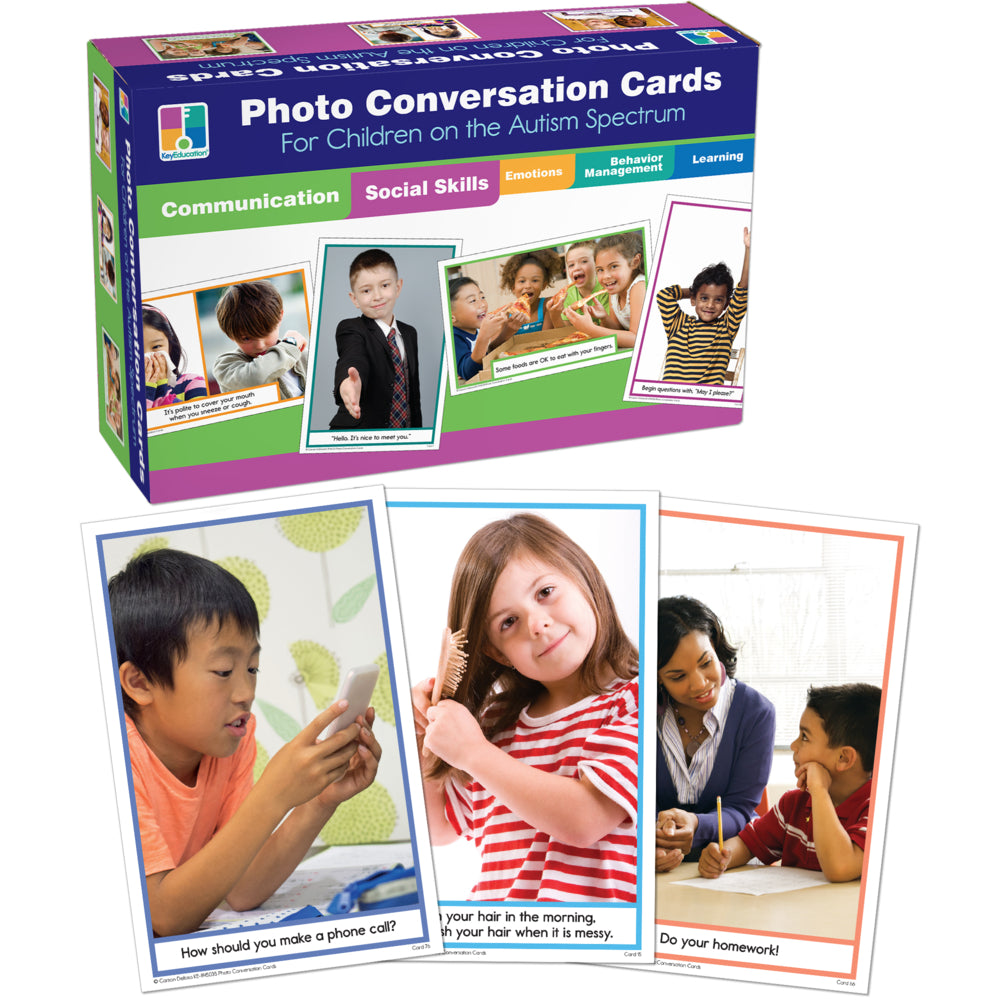 Carson Dellosa 90-Piece Photo Conversation Cards – D2D HealthCo.