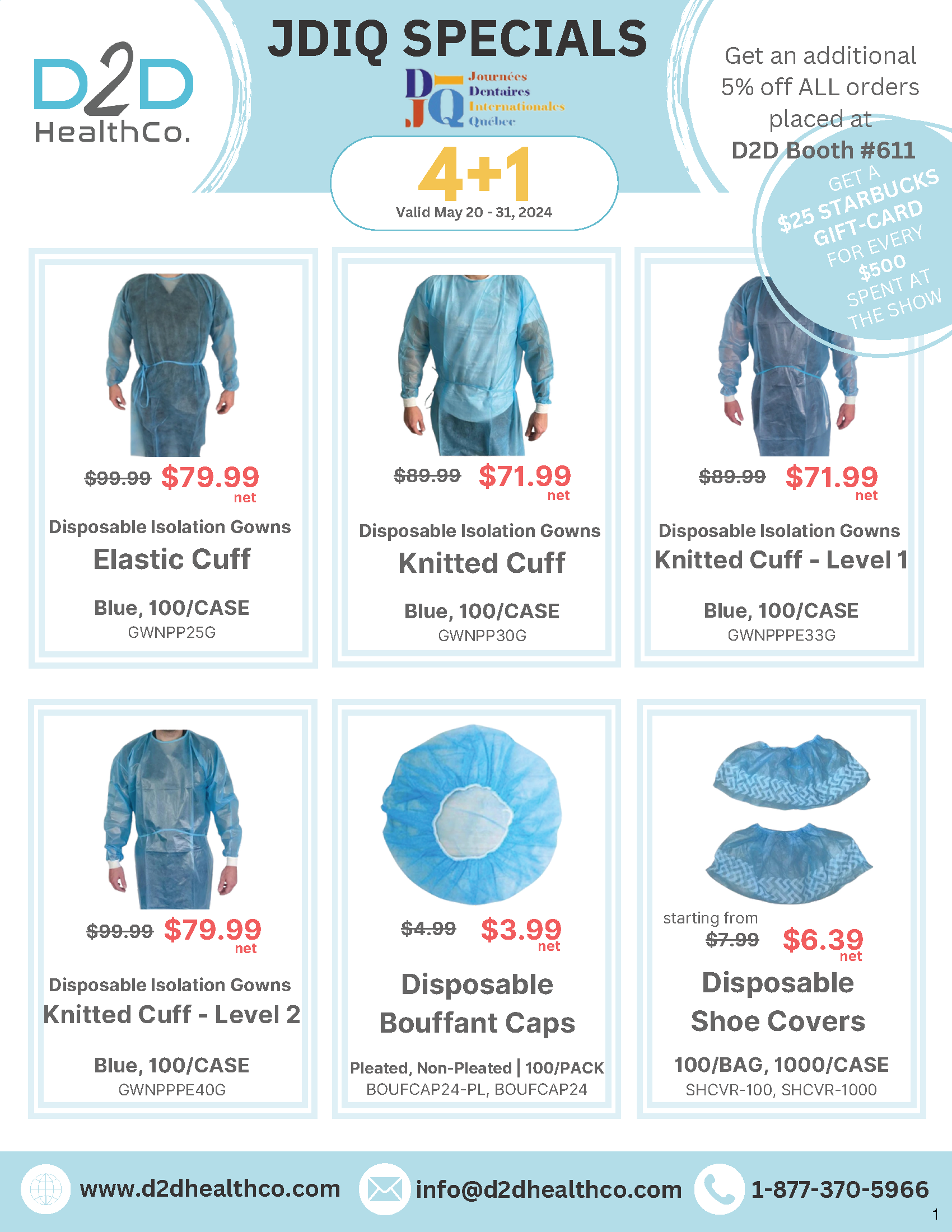 Dental Consumables, Instruments, PPE, Canada, D2D HealthCo.