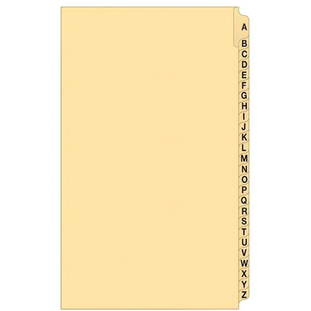 Supreme Litigation Tabs 26th Cut Alpha Set 14" Buff A-Z – D2D HealthCo.