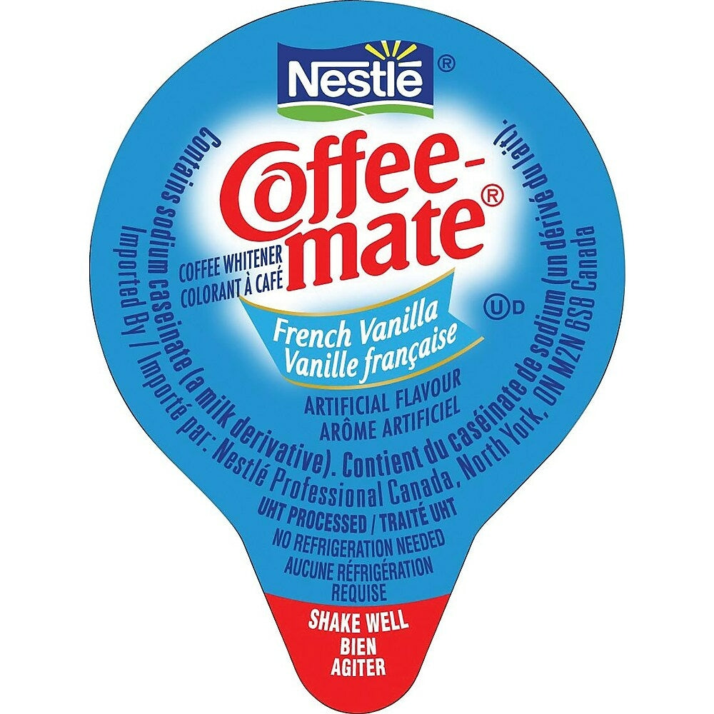 Nestle Coffee-mate Coffee Whitener Singles, French Vanilla, 180 Pack ...
